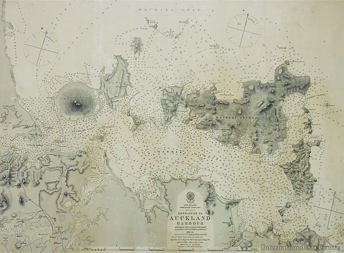 Entrances to Auckland Harbour Surveyed by Captain J L Stokes, Commander ...