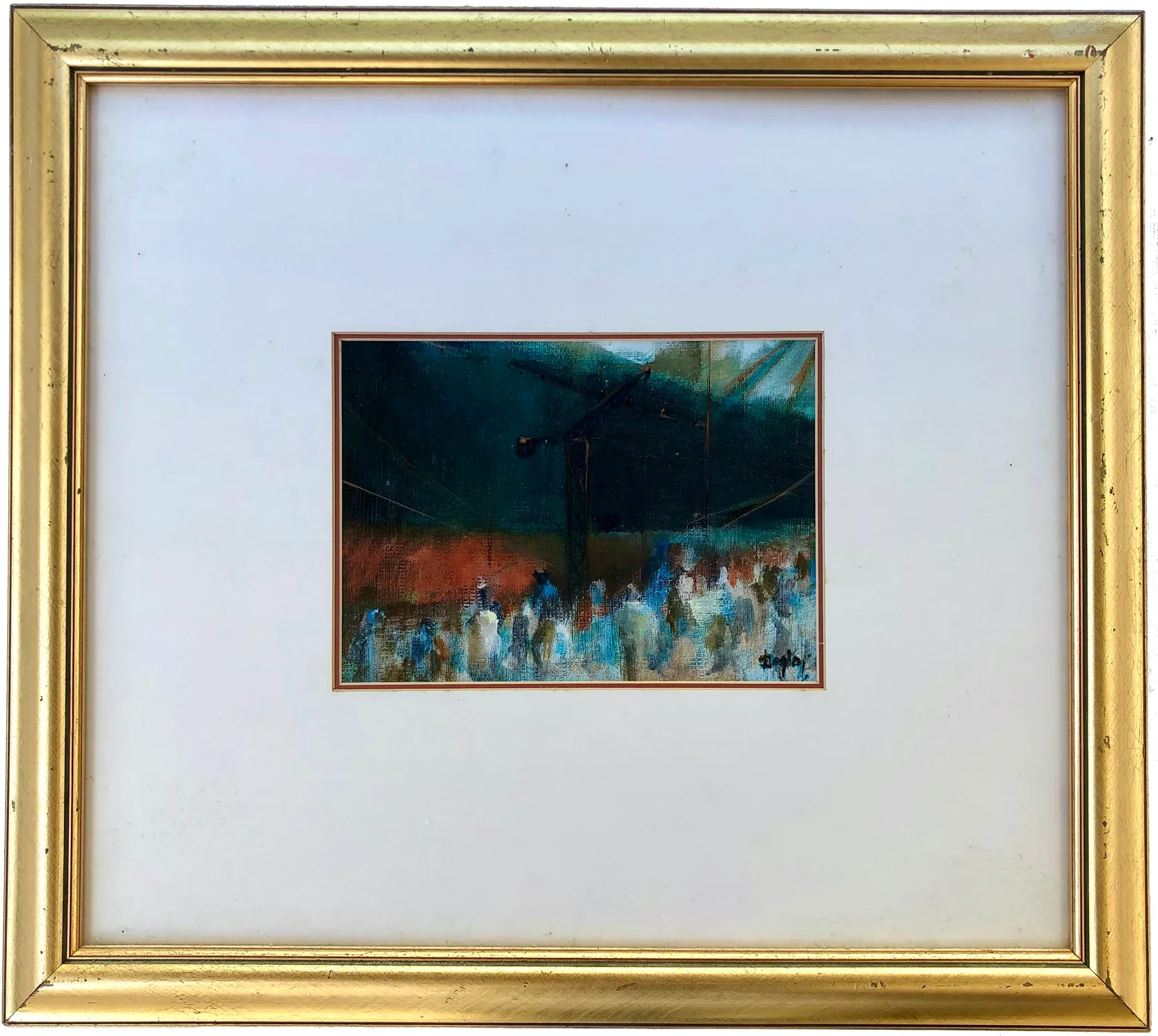 ARTHUR DAGLEY (1919 - 98), Wharf Side No. 4 | International Art Centre