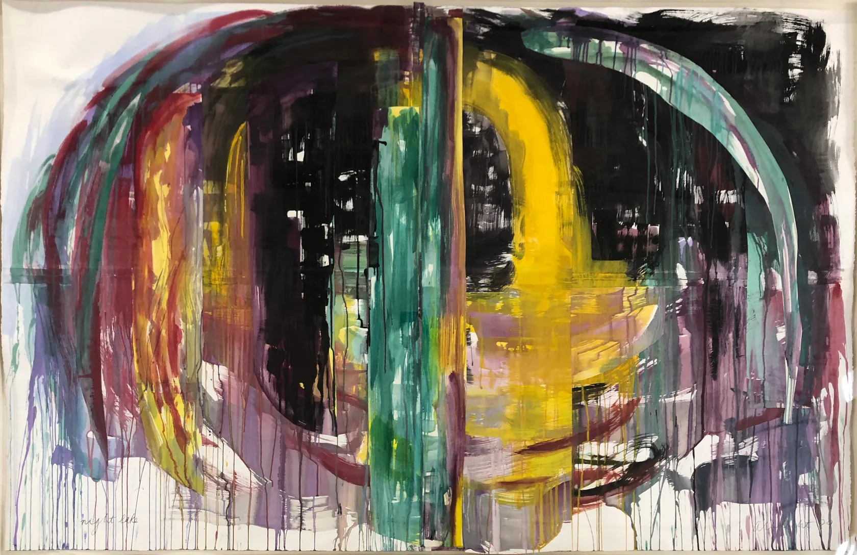 GRETCHEN ALBRECHT (b. 1943), Night Lake | International Art Centre