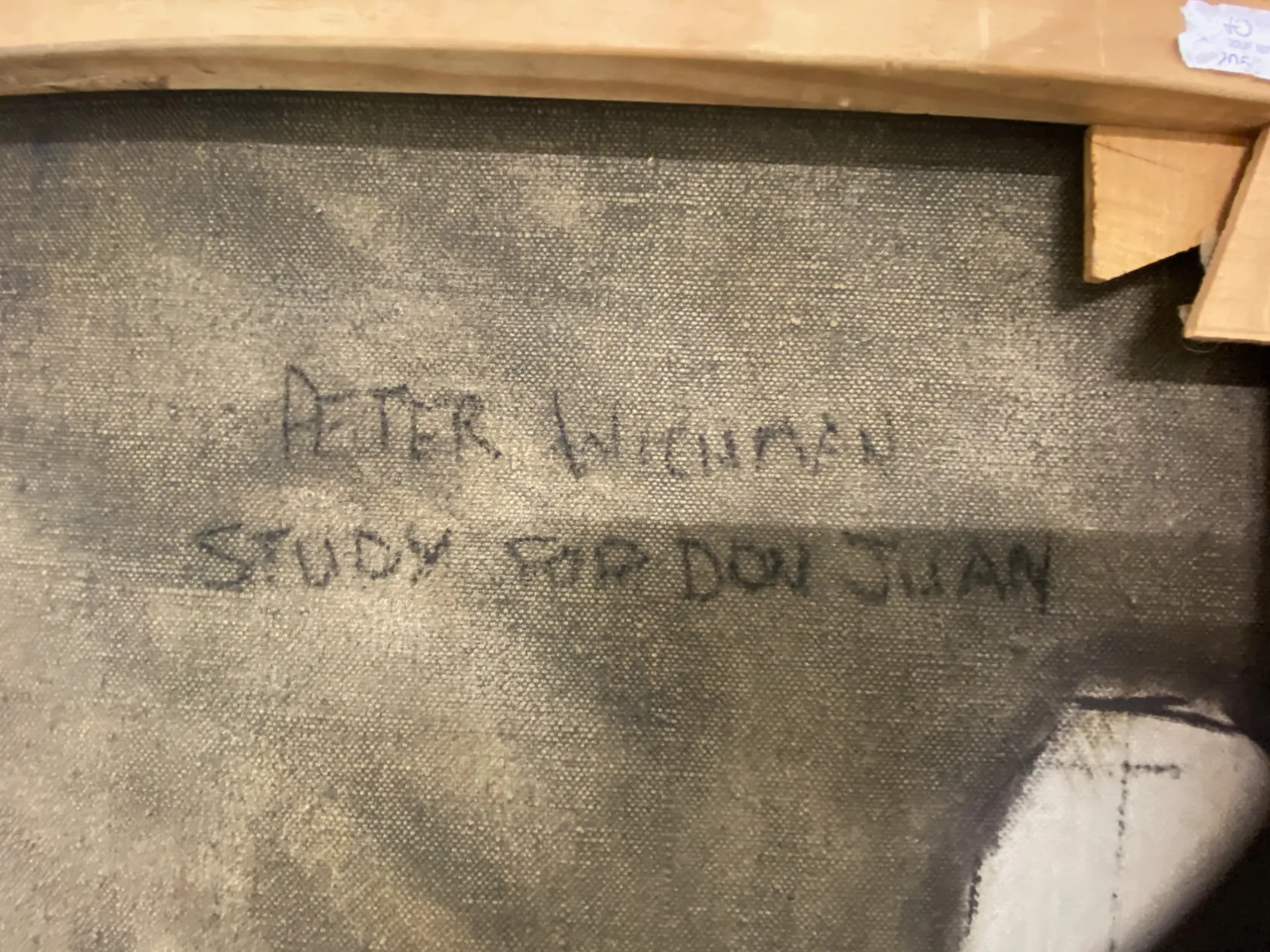 PETER WICHMAN , Study for Don Juan | International Art Centre