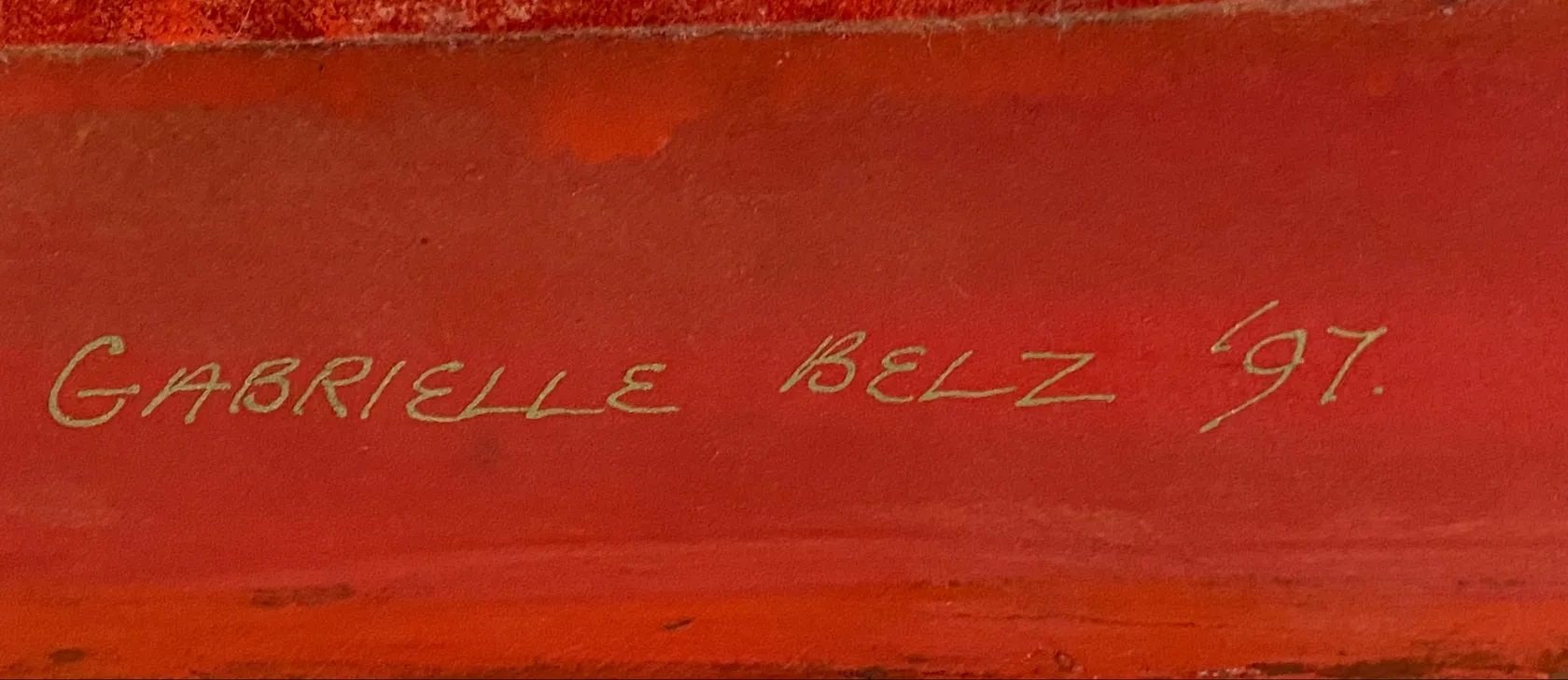 GABRIELLE BELZ (b. 1957) - Less than a Phone Call Away, 1997 ...