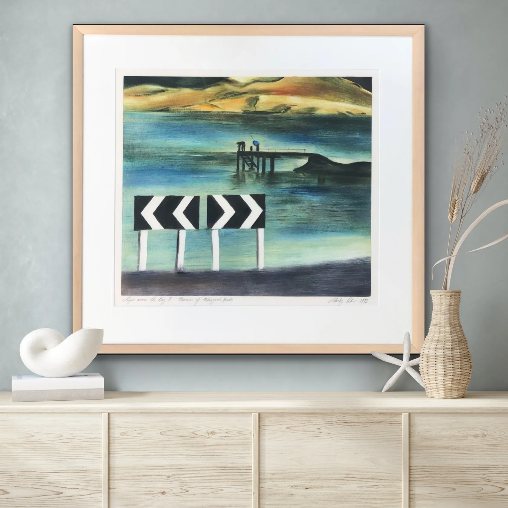 STANLEY PALMER - Signs Across the Bay II, Memories of Whangarei Heads ...