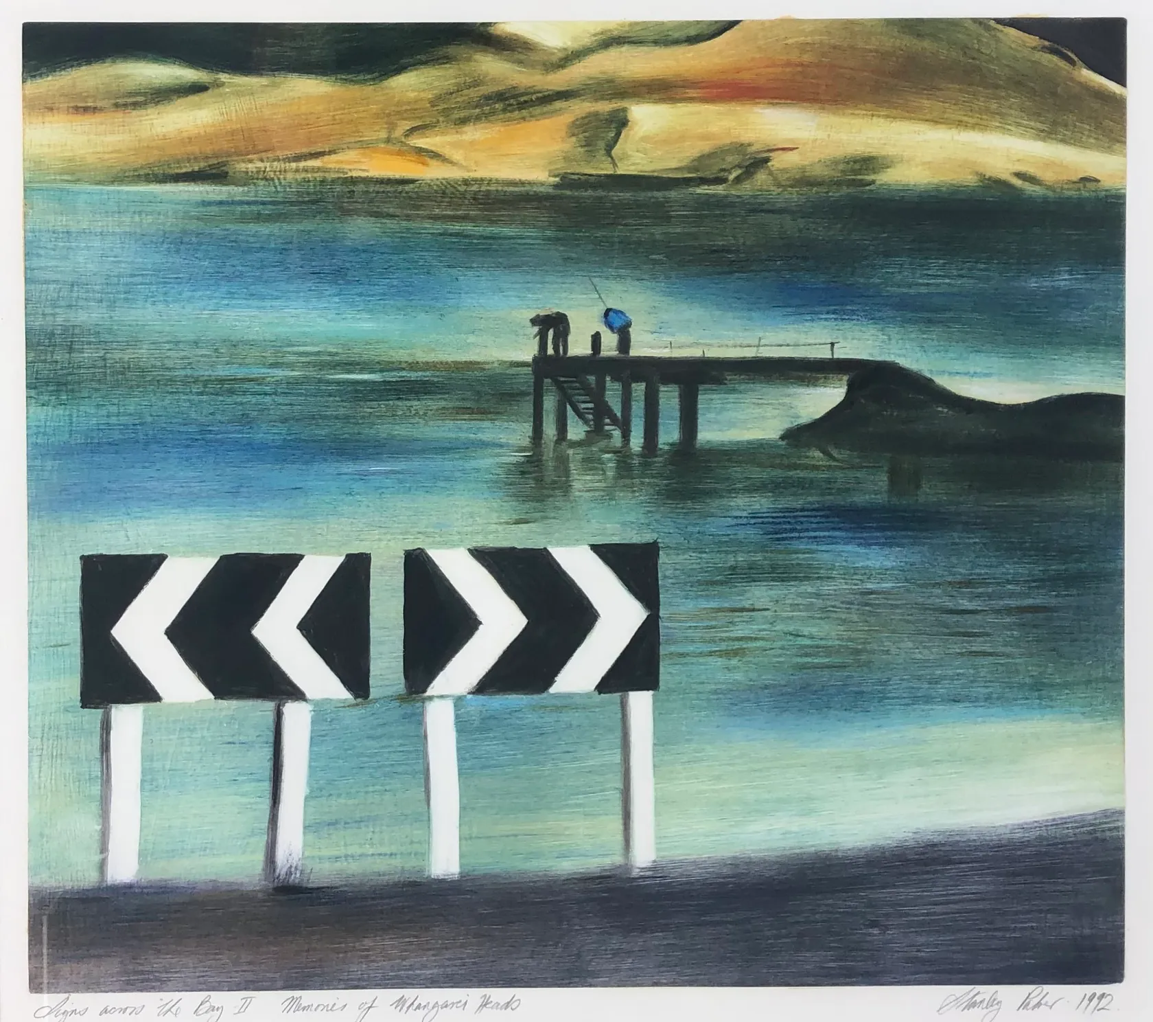 STANLEY PALMER - Signs Across the Bay II, Memories of Whangarei Heads ...