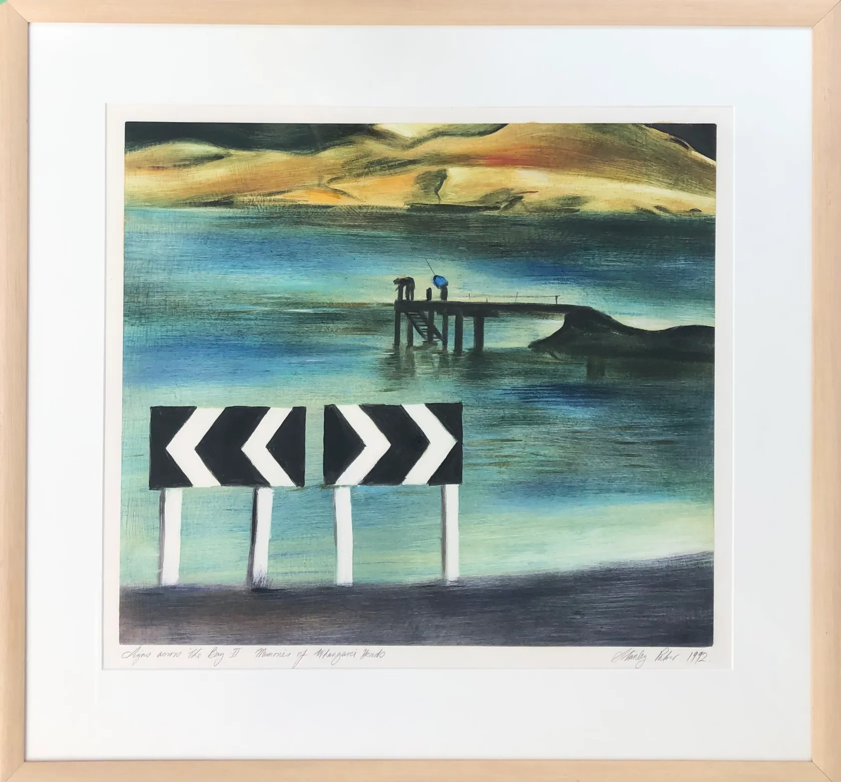 STANLEY PALMER - Signs Across the Bay II, Memories of Whangarei Heads ...