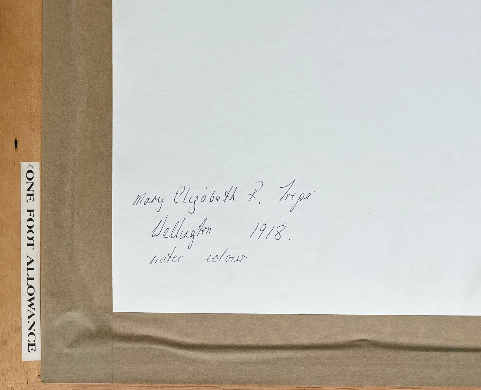 MARY ELIZABETH TRIPE - Wellington Heads | International Art Centre