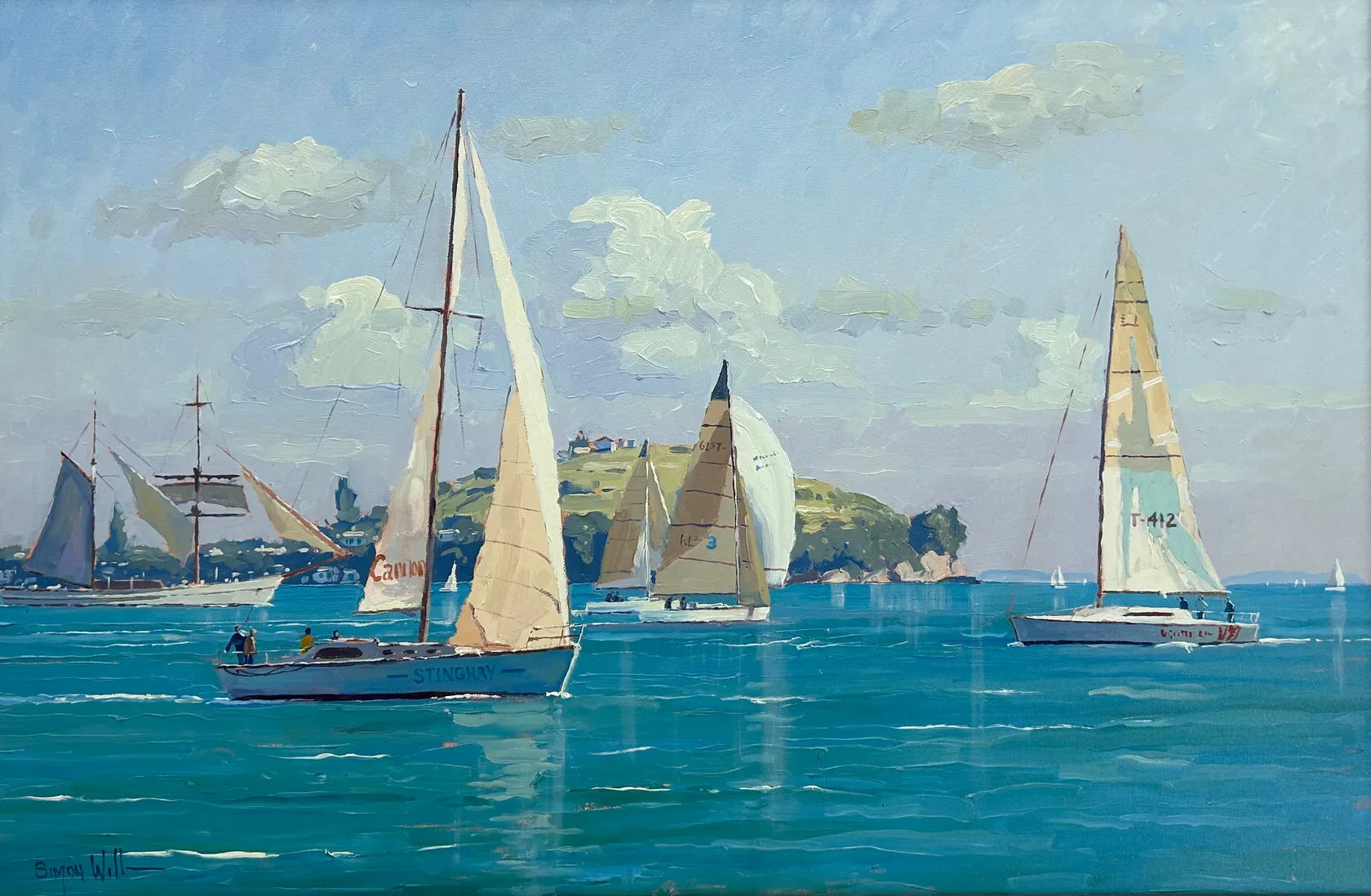 SIMON WILLIAMS - View to Northhead | International Art Centre