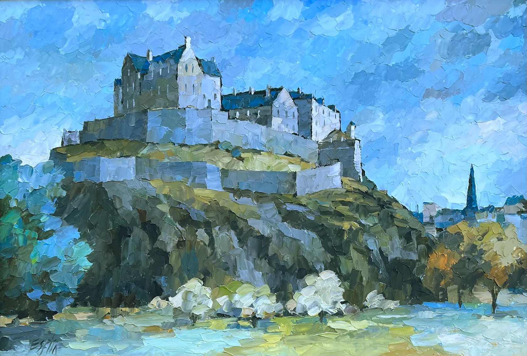 TOM ESPLIN - Edinburgh Castle | International Art Centre
