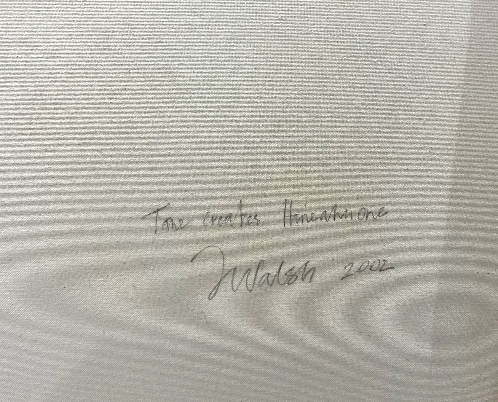 JOHN WALSH - Tane Creates Hineahuone | International Art Centre