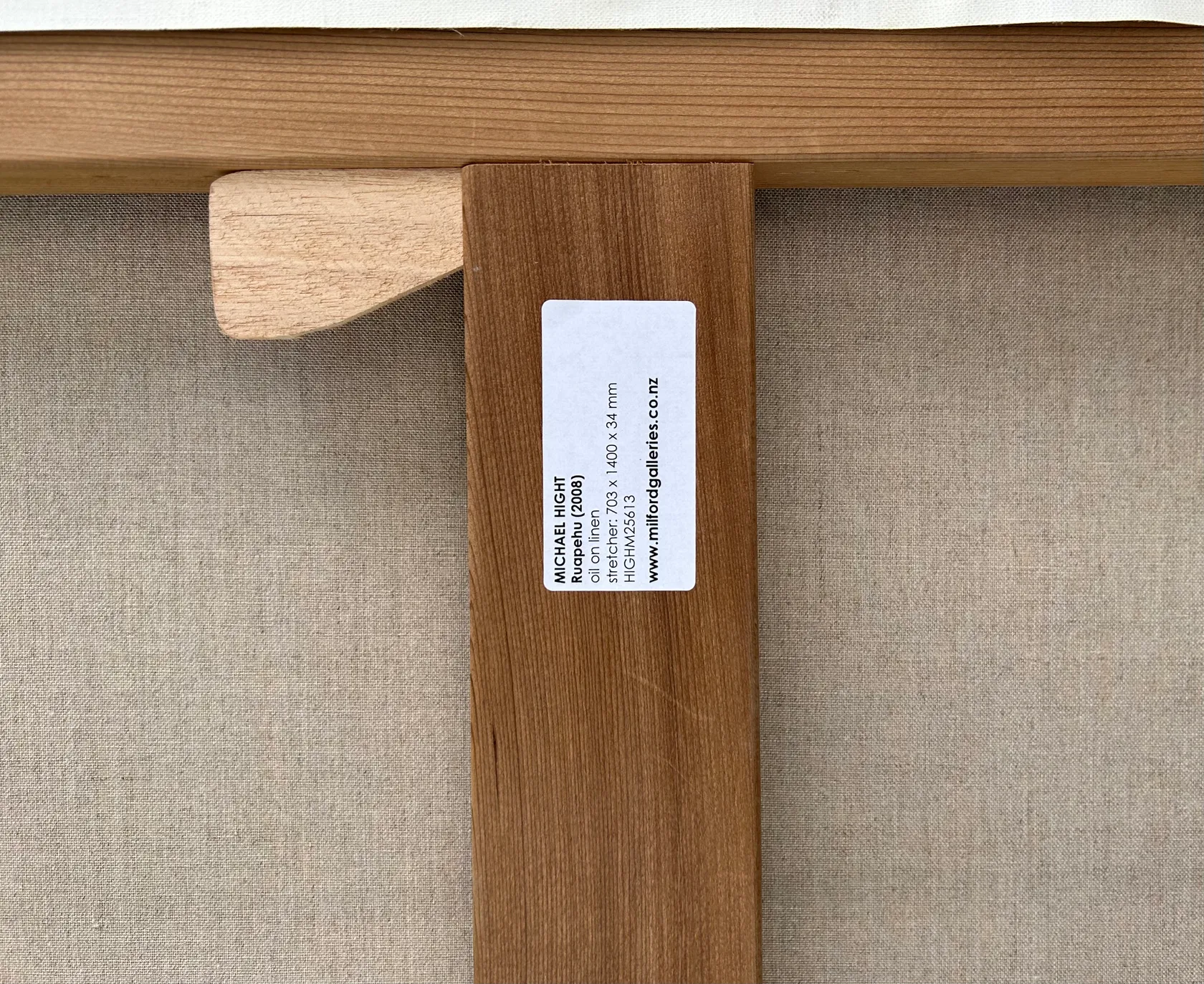 MICHAEL HIGHT - Ruapehu | International Art Centre