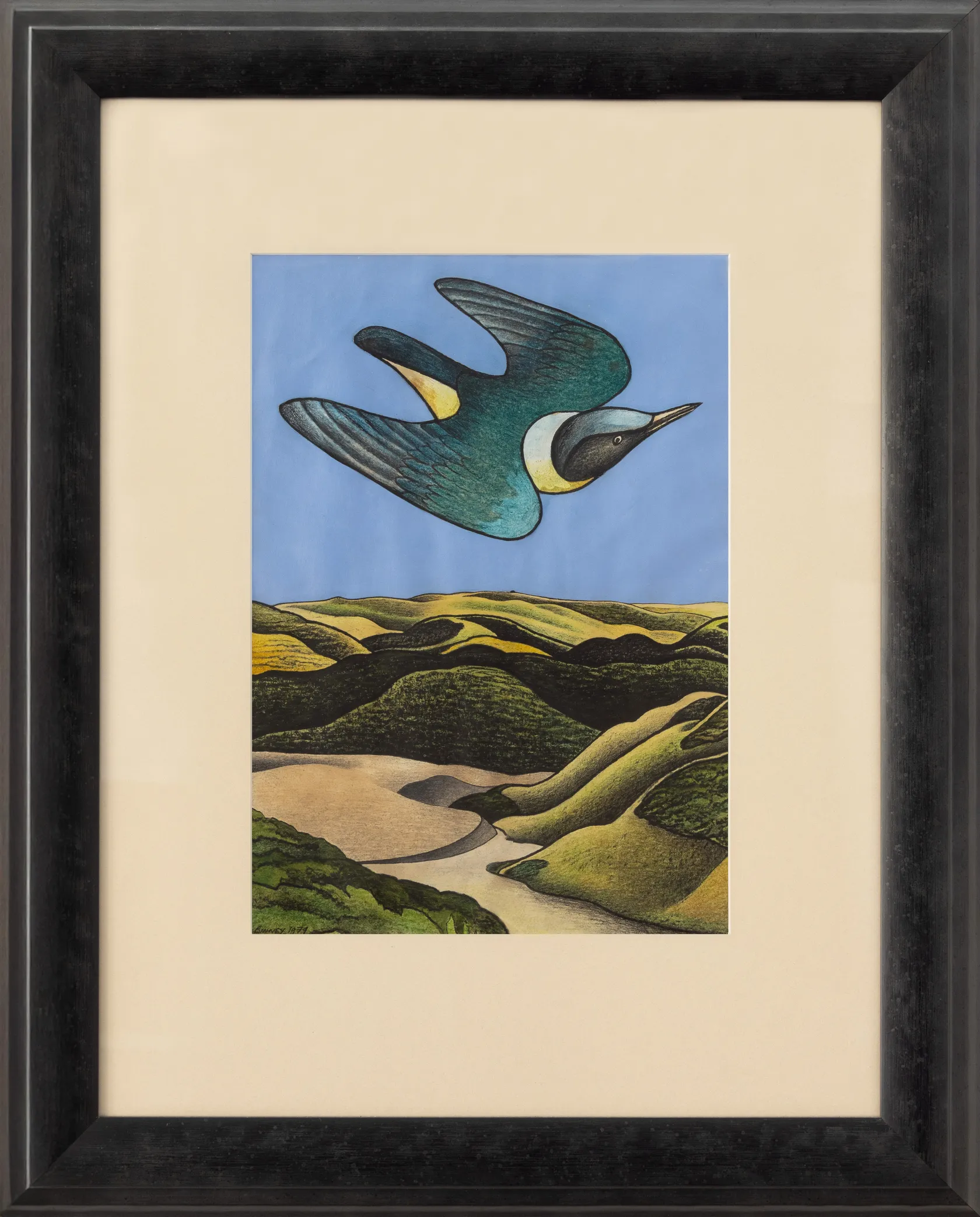 DON BINNEY - Swoop of the Kotare, Wainamu | International Art Centre