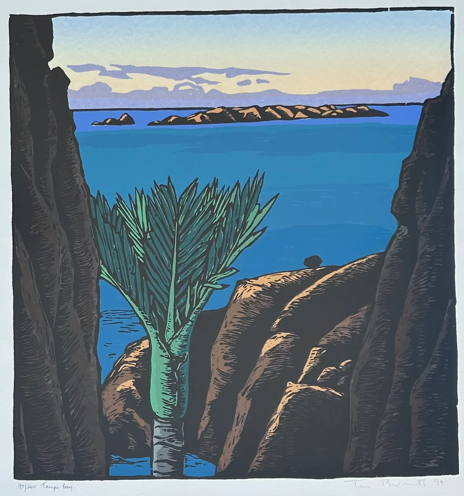 Tom Burnett (b. 1958) - Taupo Bay | International Art Centre