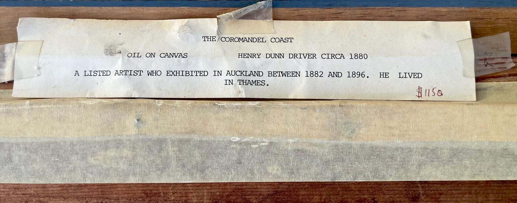 HENRY DUNN DRIVER - Coromandel Coastal Landscape | International Art Centre