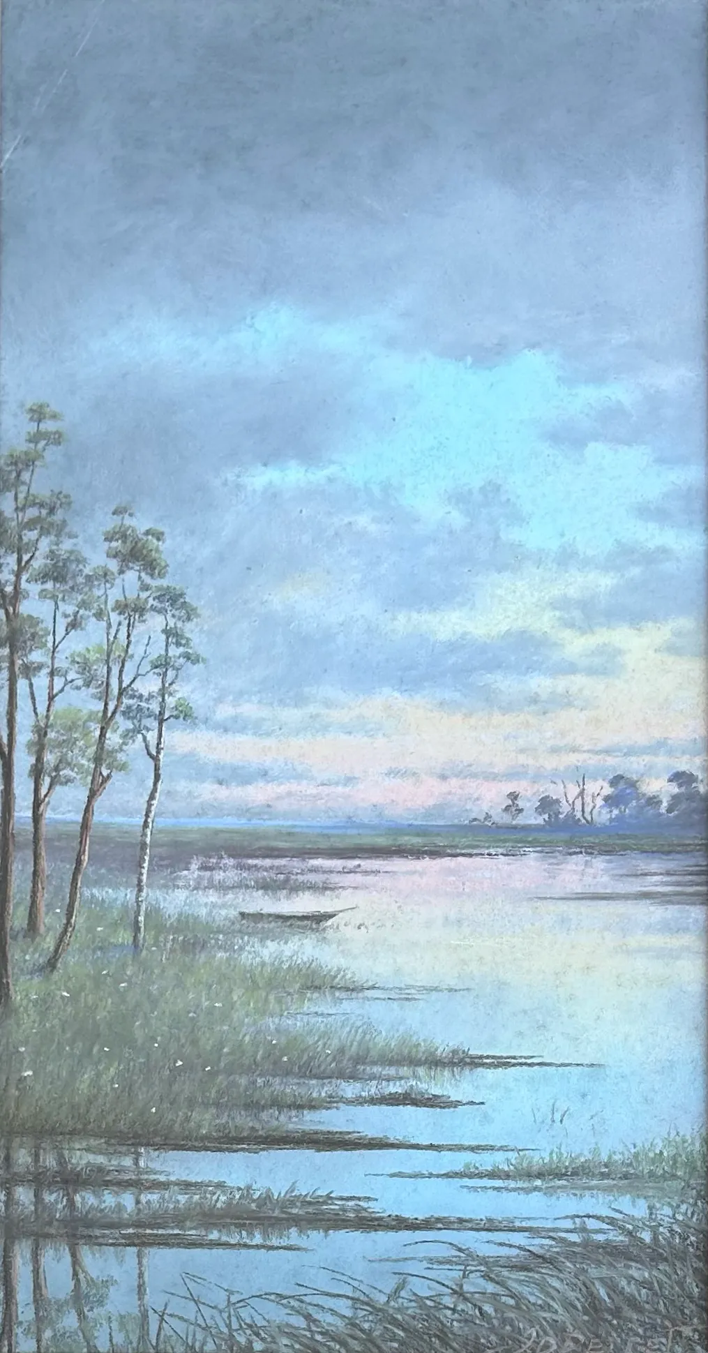 JOHN DOUGLAS PERRETT - Lake Scene | International Art Centre