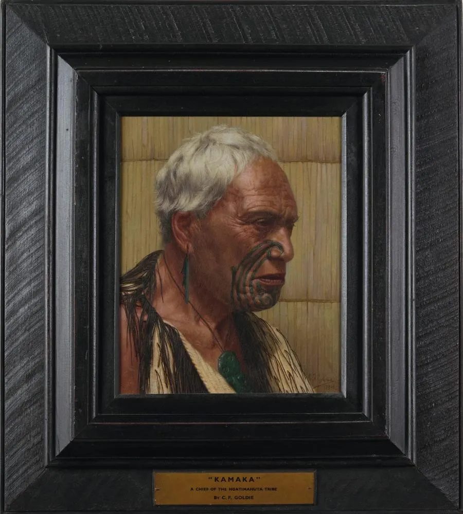 CHARLES FREDERICK GOLDIE - A Chief of the Ngatimahuta Tribe Te Kamaka ...