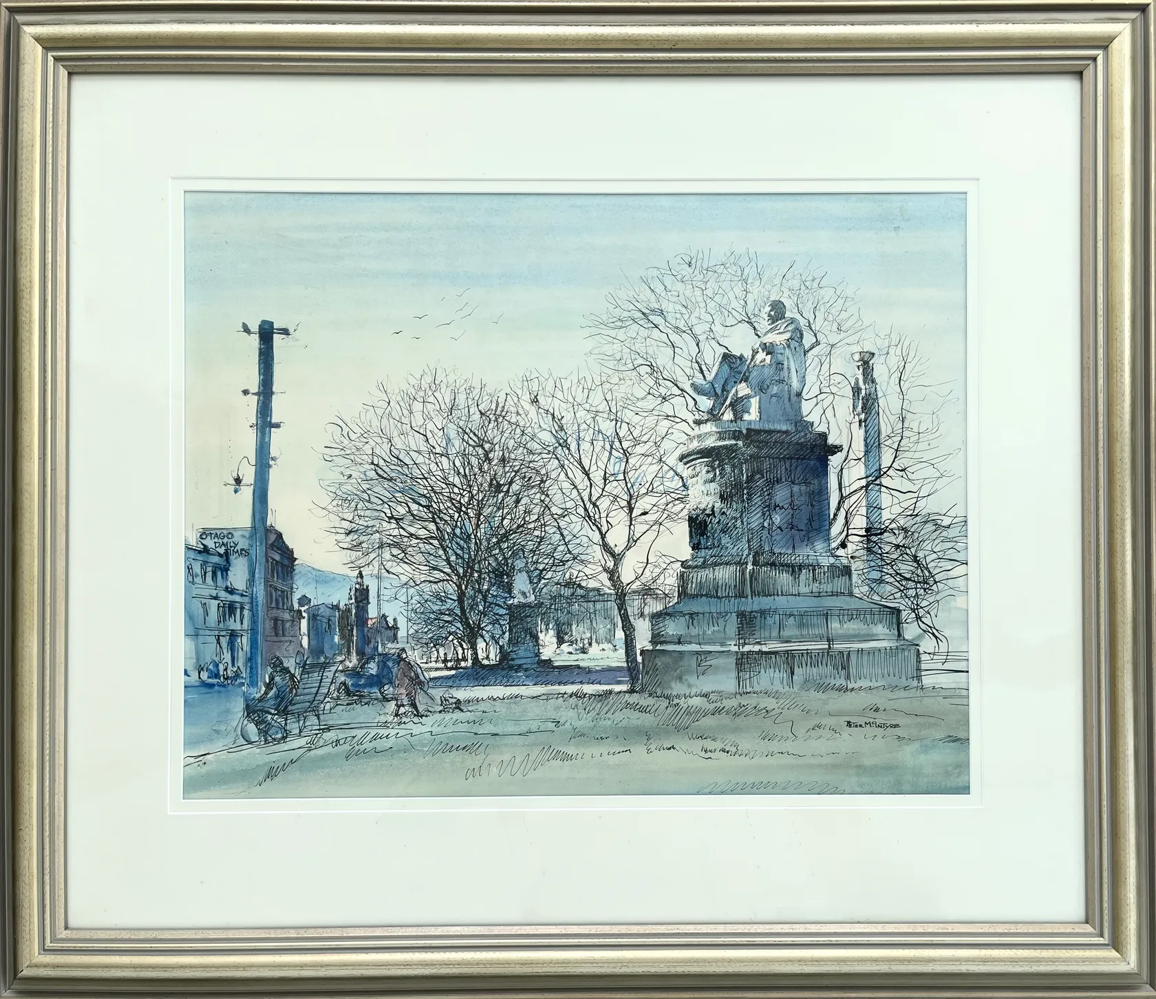 PETER MCINTYRE - Statue of the Rev Dr Donald Stuart, Queens Gardens ...