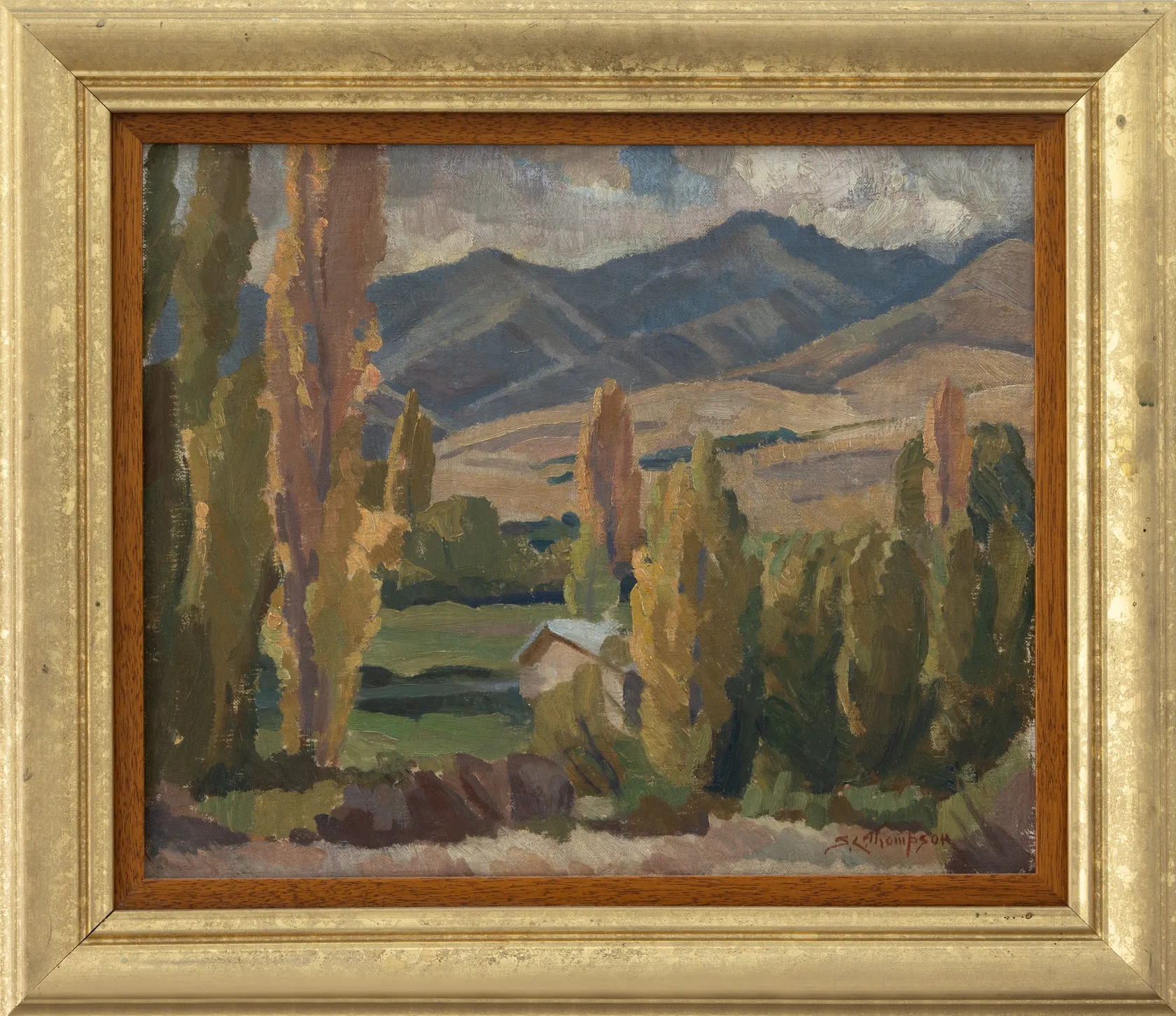 SYDNEY LOUGH THOMPSON - Canterbury Landscape | International Art Centre
