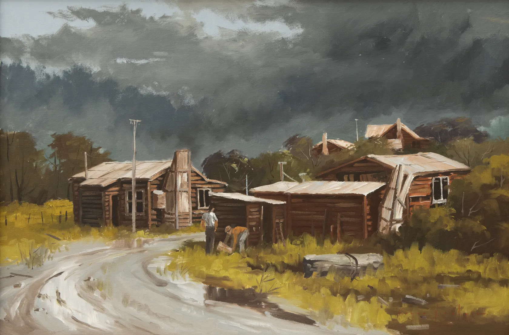 WAYNE SINCLAIR - After the Rain, King Country | International Art Centre