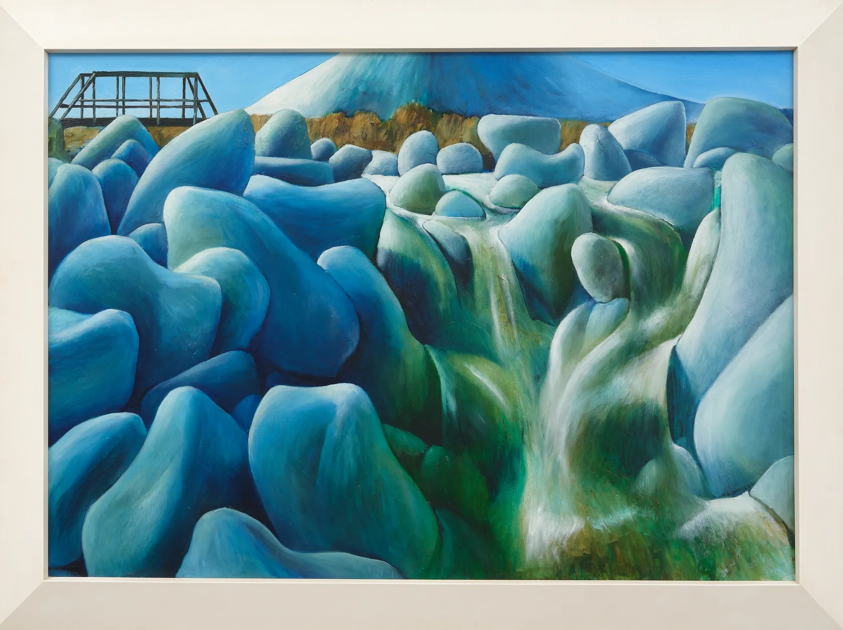 MICHAEL SMITHER - Mountain Stream, Taranaki, 1966 | International Art ...