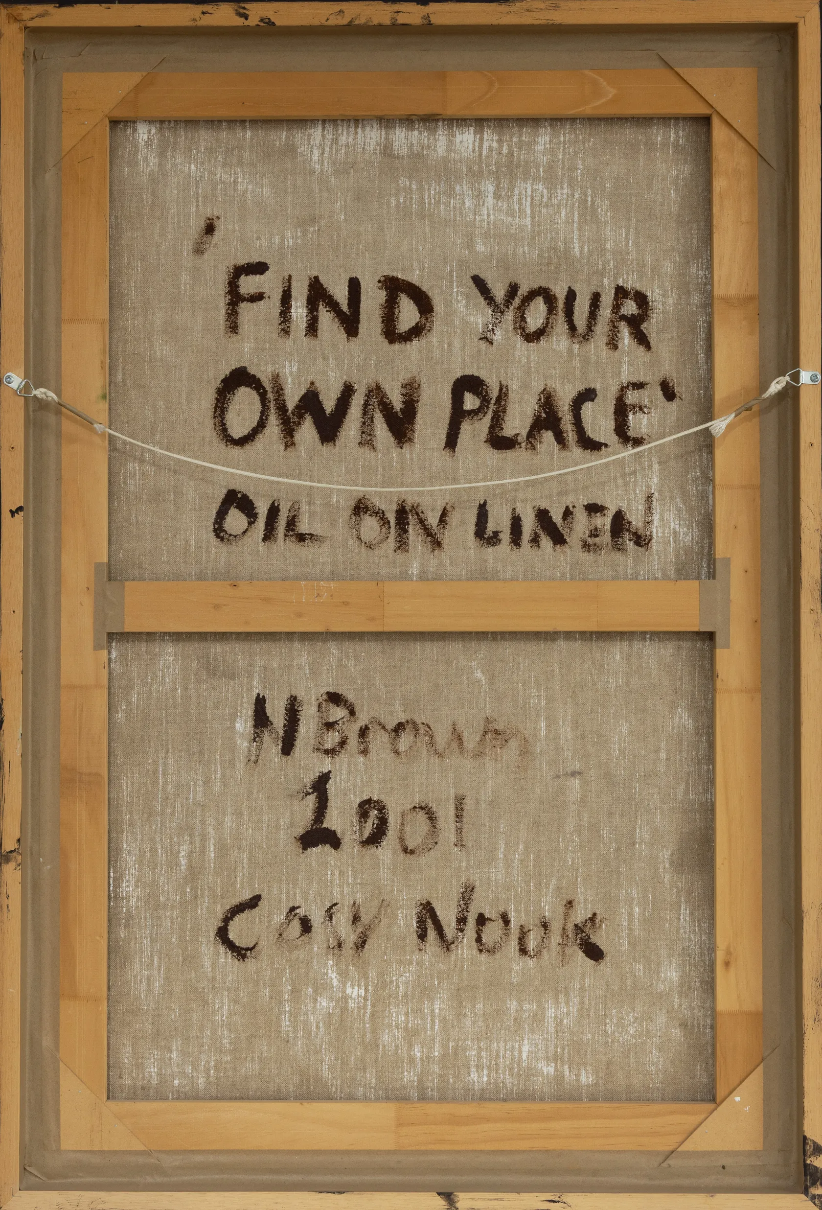 NIGEL BROWN - Find Your Own Place | International Art Centre