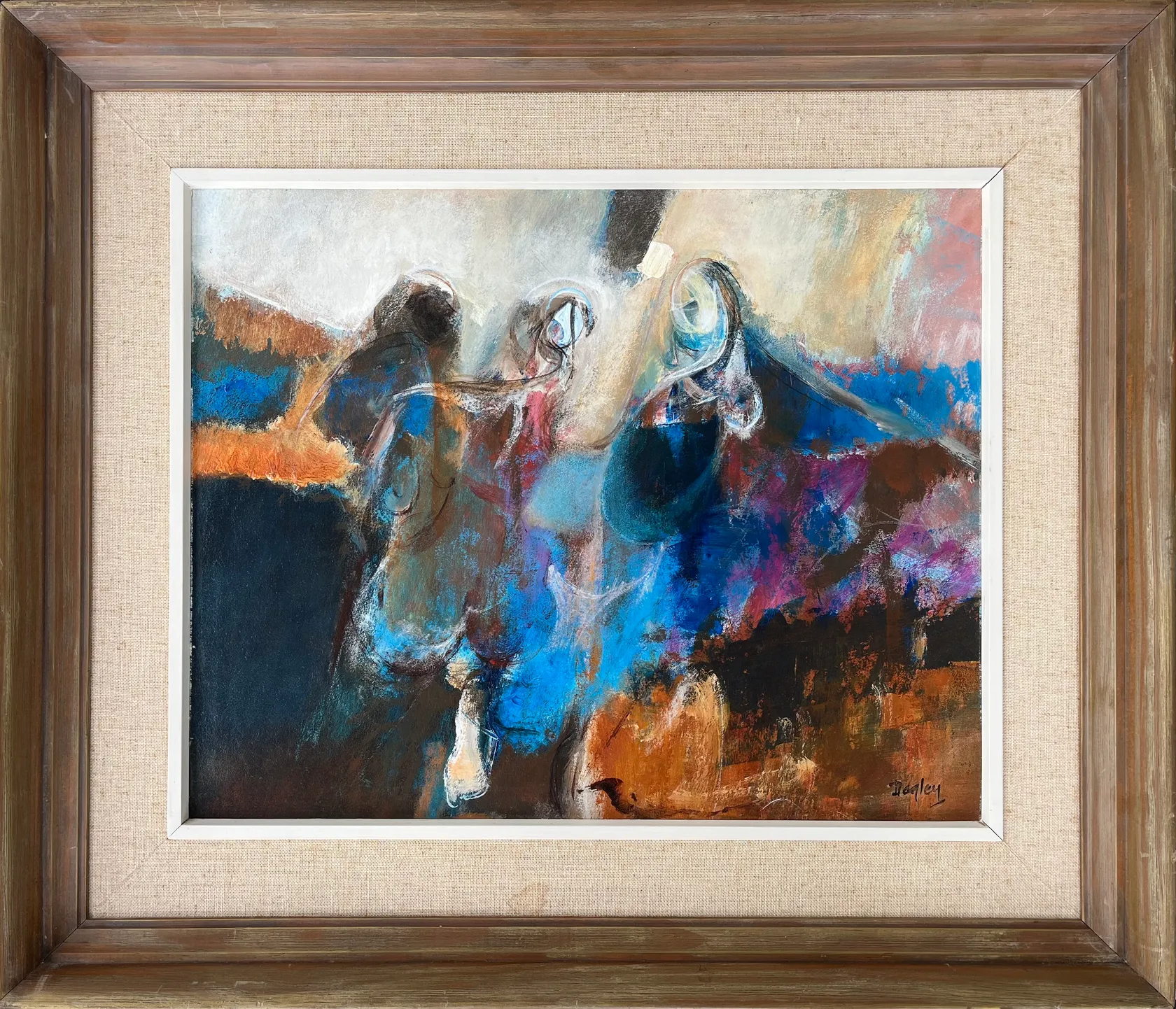ARTHUR DAGLEY - Figures in Landscape NO'4 | International Art Centre
