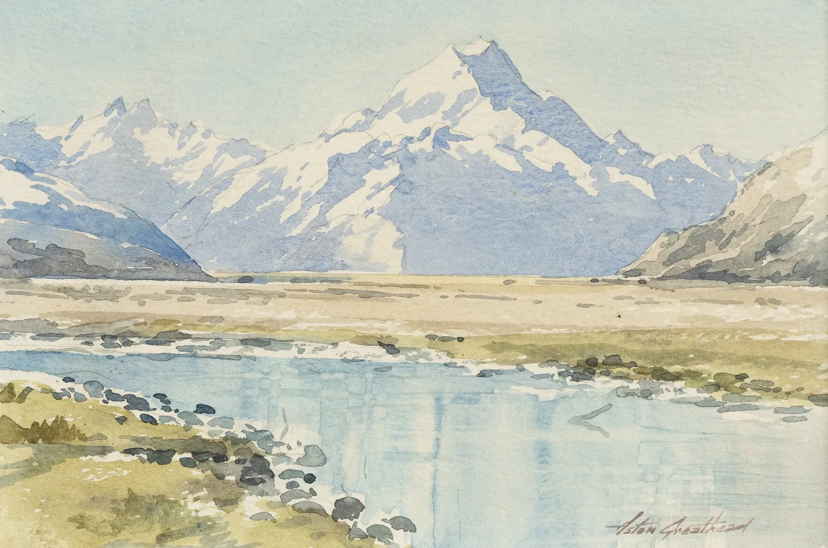 ASTON GREATHEAD - Mt Cook, Tasman Valley, Mackenzie Country ...