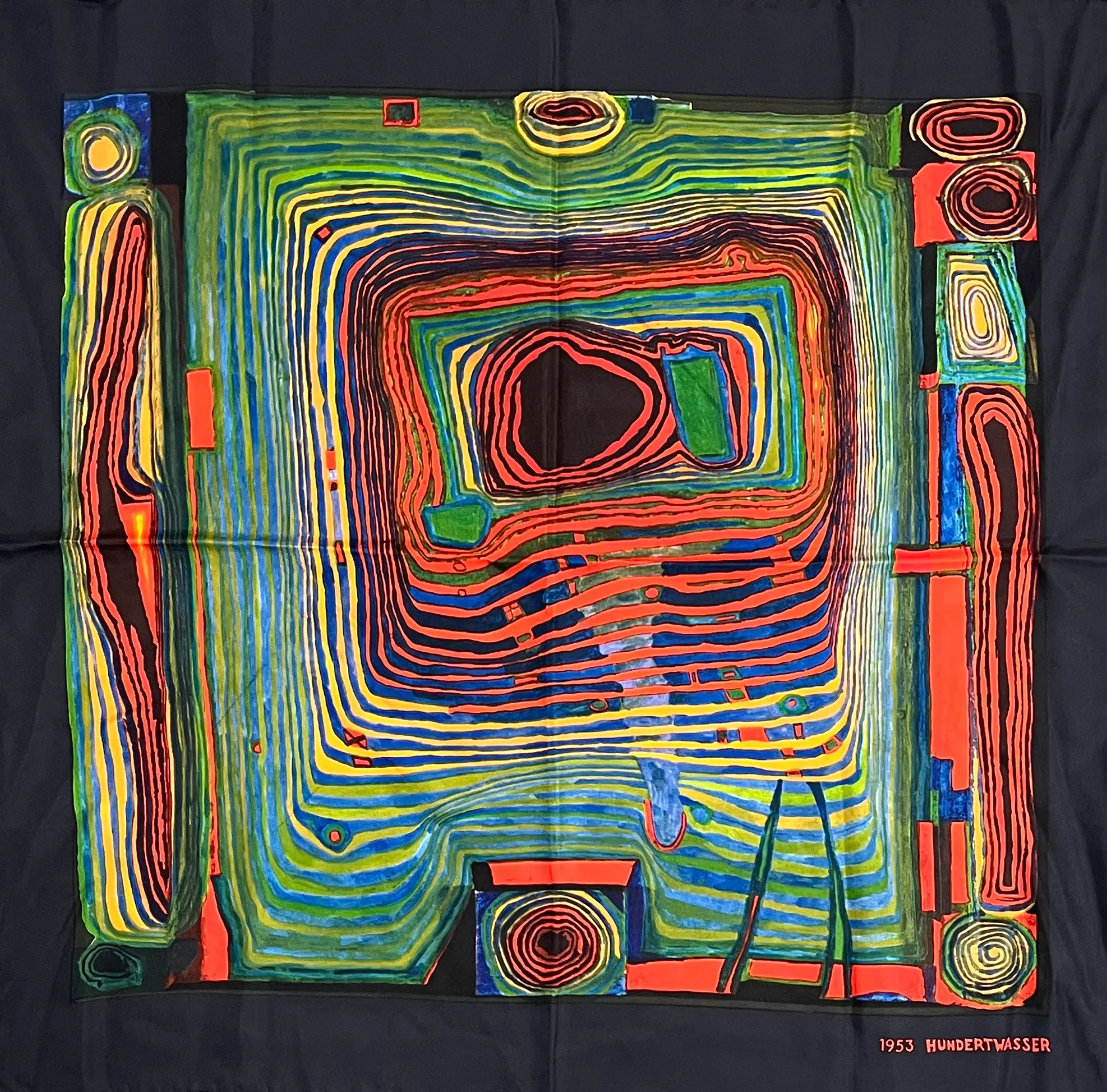 FRIEDRICH HUNDERTWASSER - The Blood that Flows in a Circle and I have a ...
