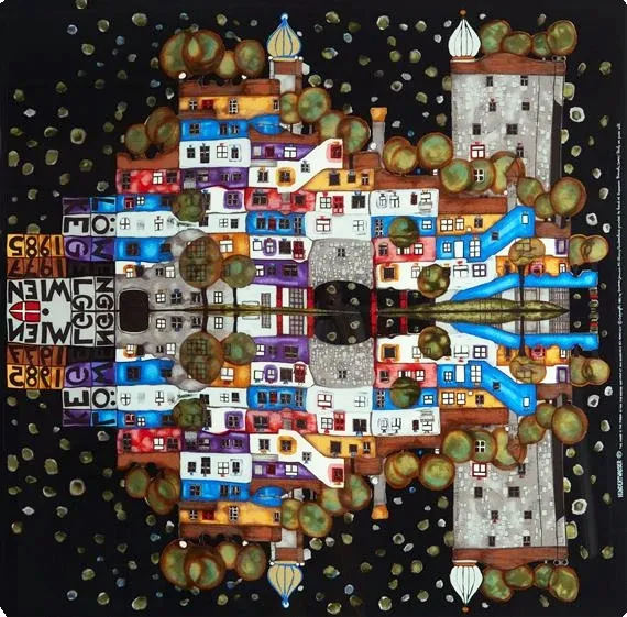 FRIEDRICH HUNDERTWASSER - The House is the Mirror of Man and Woman ...