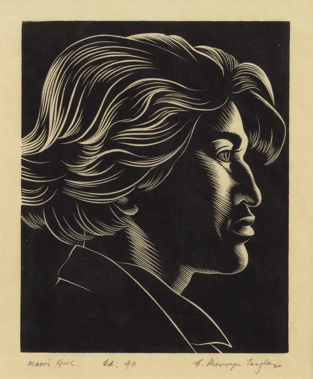 ERNEST MERVYN TAYLOR - Maori Girl | International Art Centre