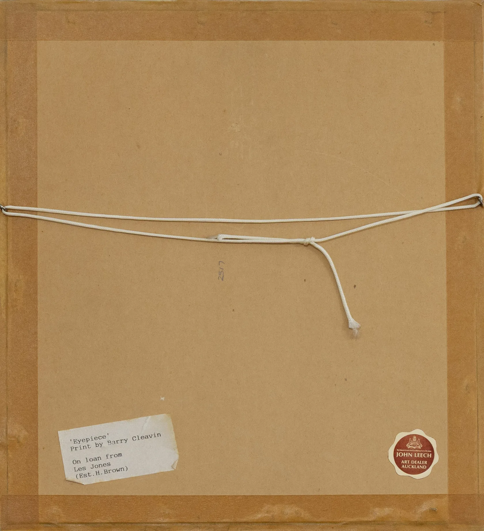 BARRY CLEAVIN - Eyepiece | International Art Centre