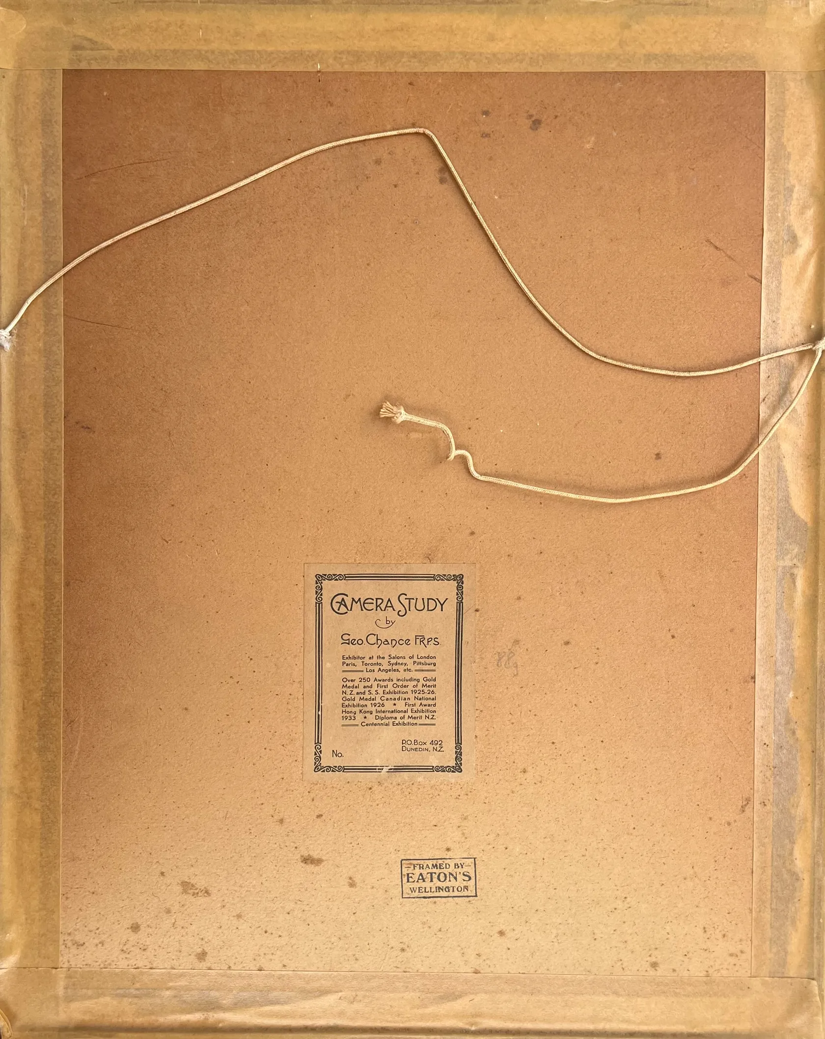 GEORGE CHANCE - Mount Cook | International Art Centre