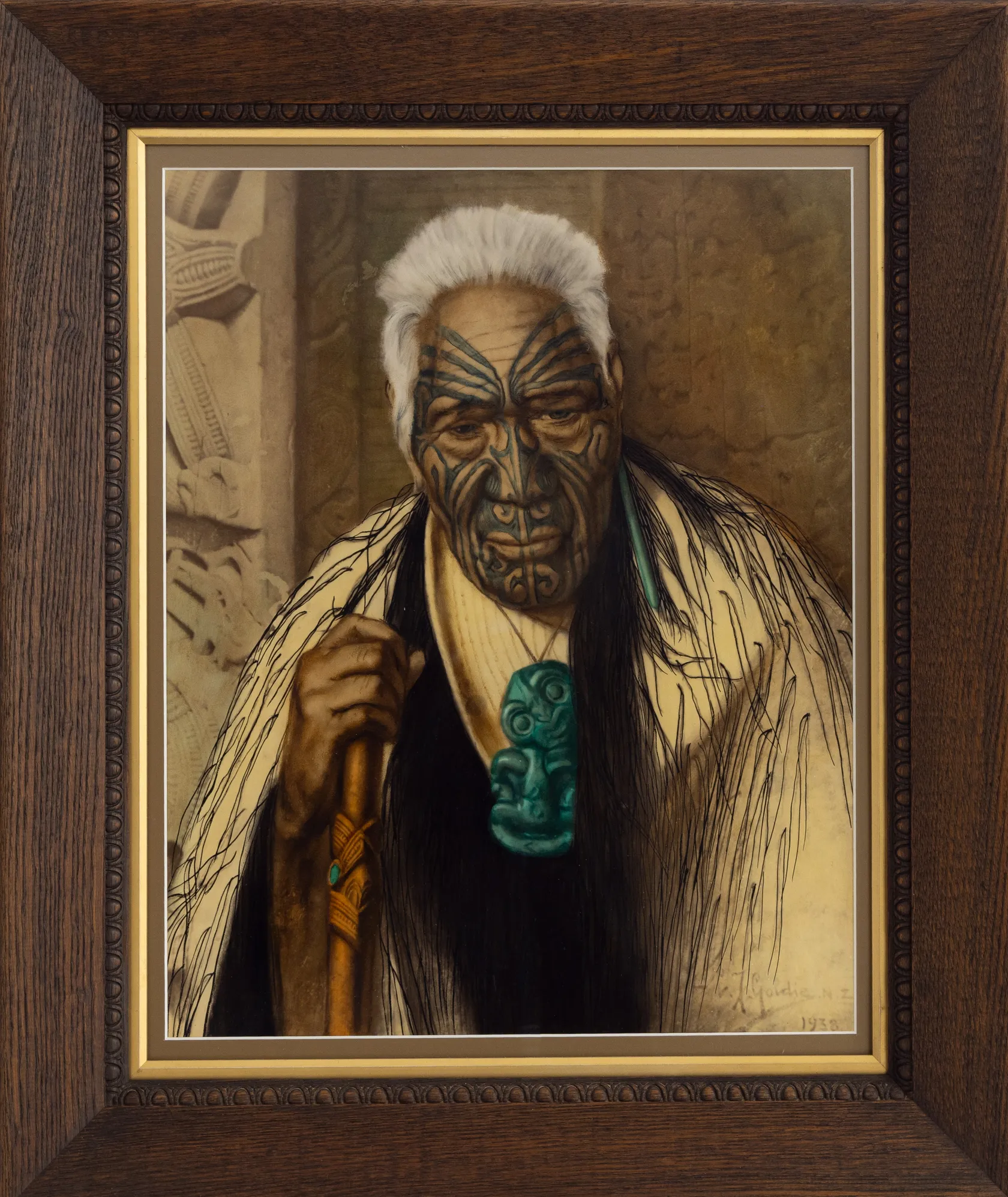 CHARLES FREDERICK GOLDIE - Thoughts of a Tohunga | International Art Centre