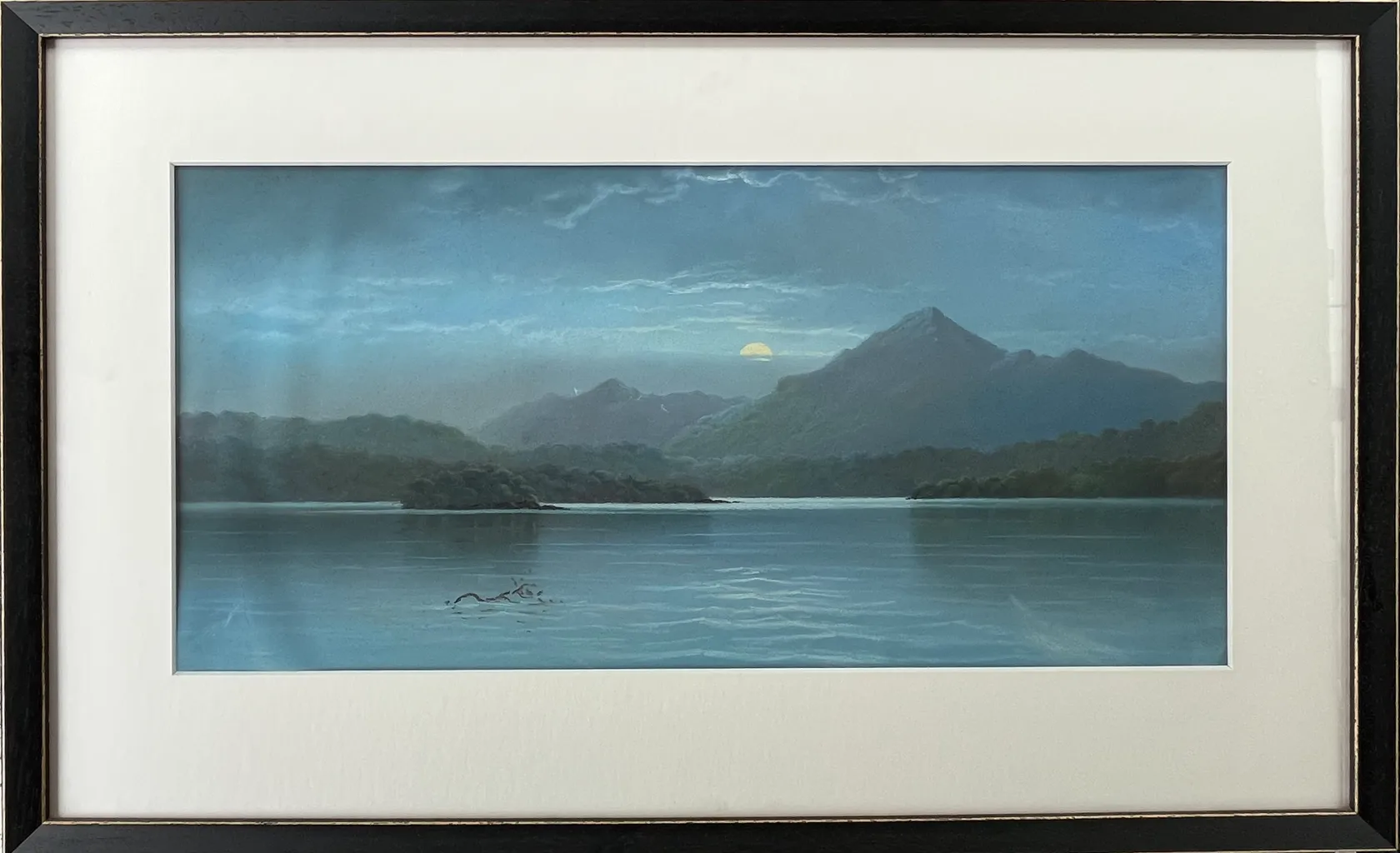 JOHN DOUGLAS PERRETT - Fullmoon Lake Te anau | International Art Centre