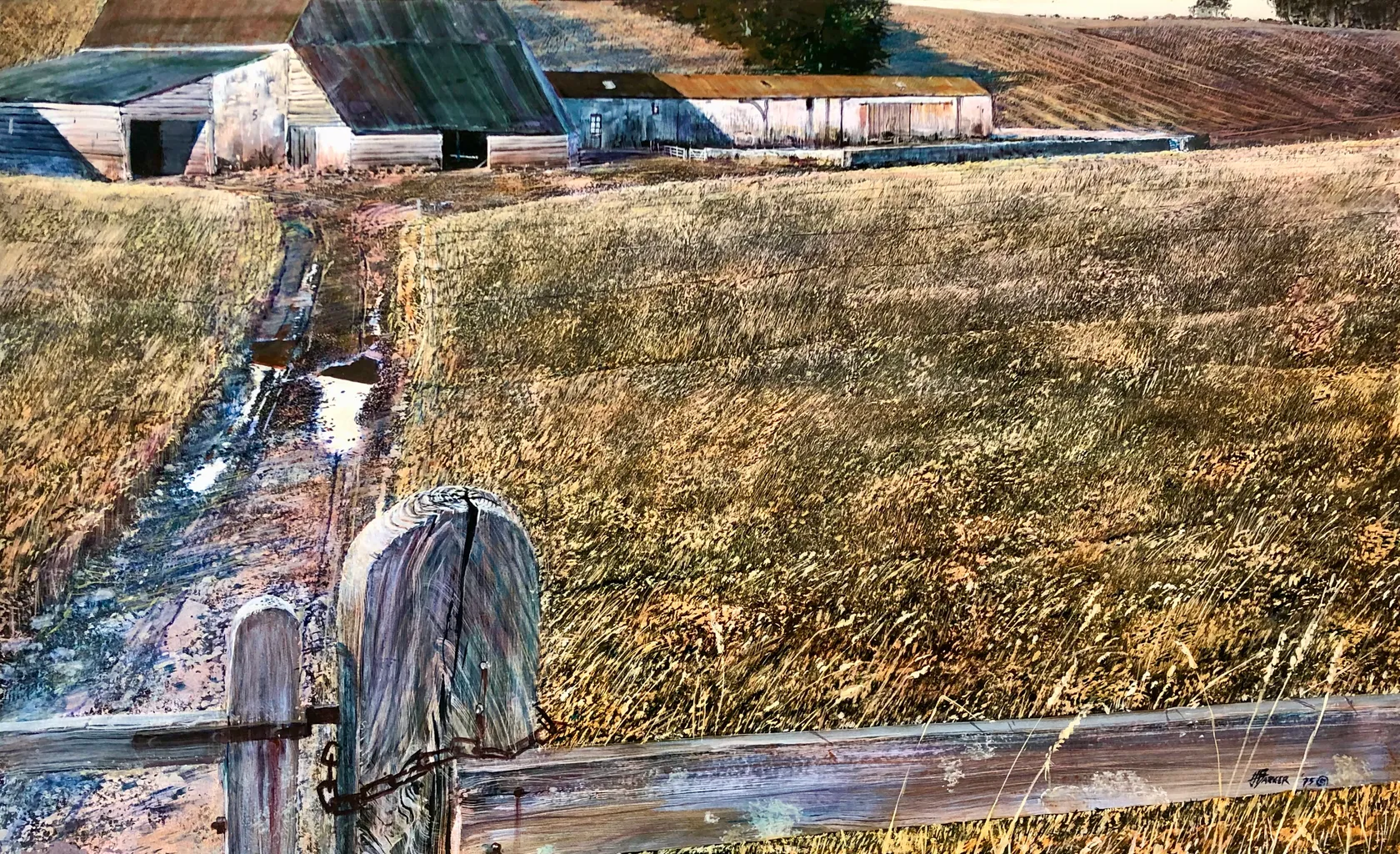 DAVID BARKER - Wild Oats | International Art Centre