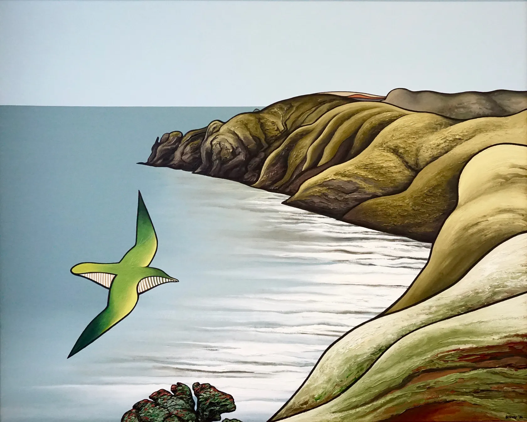 Mystery Don Binney painting to be auctioned decades after it ...