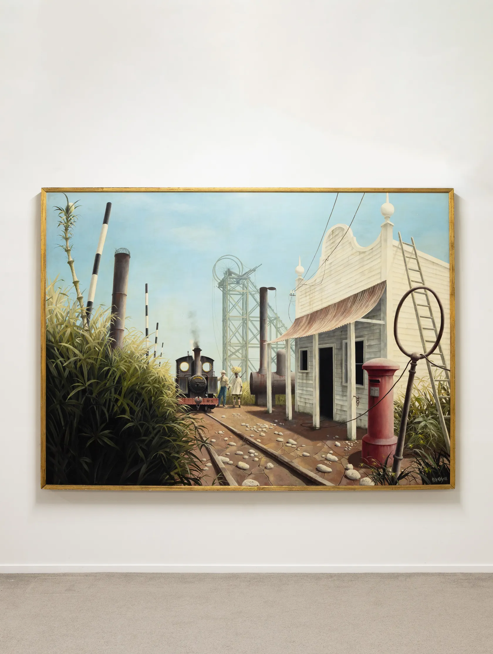 'African Capriccio' Post Office, Sierra Leone, Felix Kelly ...